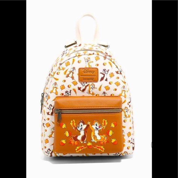 Loungefly | Bags | Loungefly Disney Chip N Dale Fall Mini Backpack ...